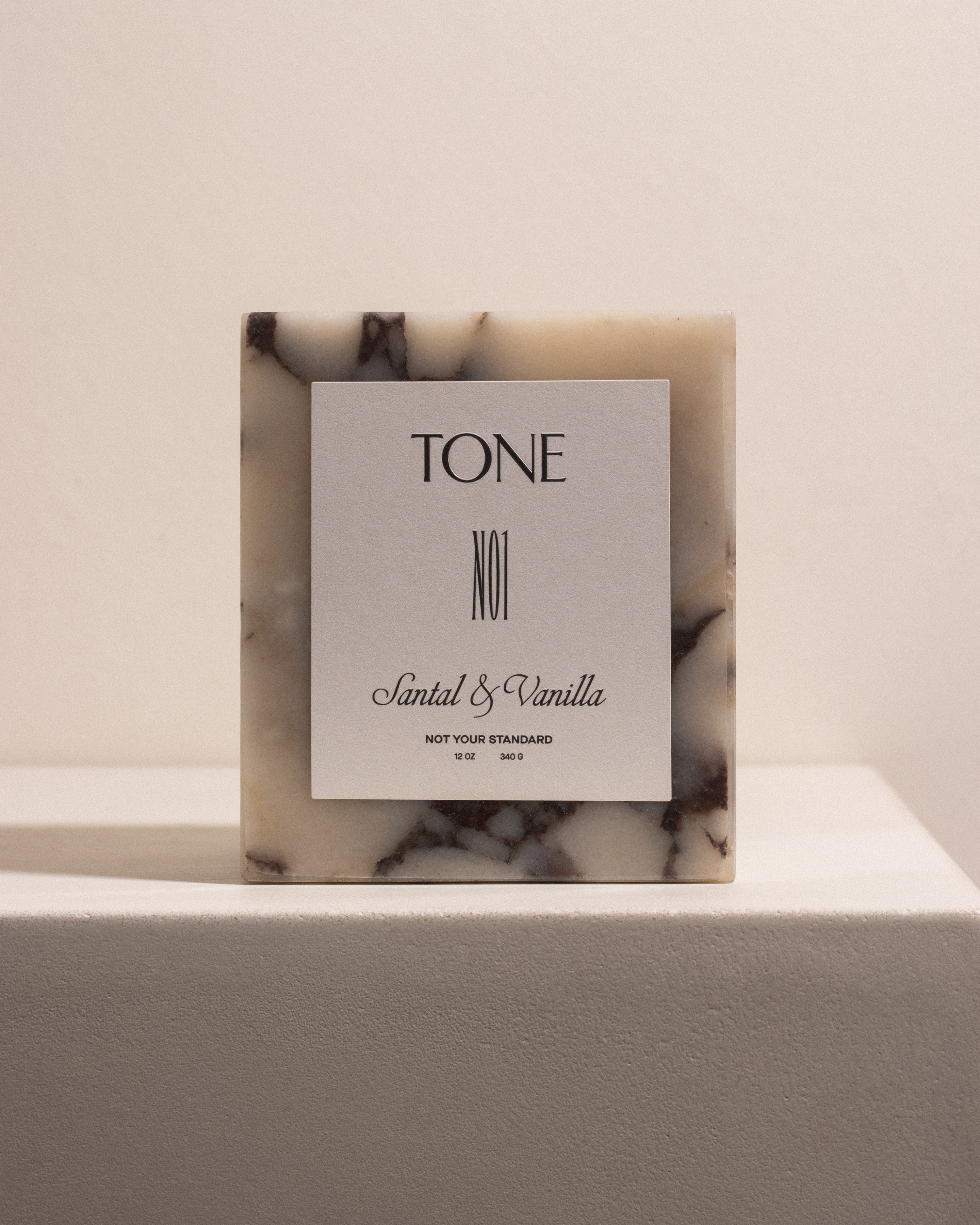 Tone Candle by Not Your Standard | Non-Toxic, Clean Burning Formula